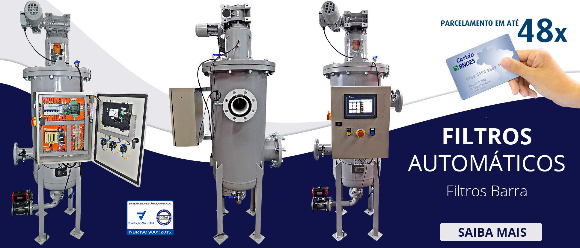 Filtros Barra - A mais completa Linha de Filtros Industriais do Brasil